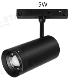 AS-TS20-055-12H - 5W Black Adjustable Magnetic Focus Spot Light (Zigbe ...