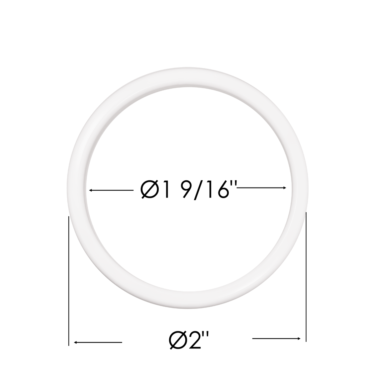 Ceilex 40 mm (1 9/16") Thermal Reinforcement Ring for Spotlights ...