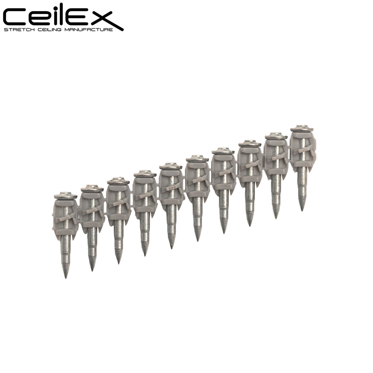 Ceilex 1000x Collated Concrete Nails 1'' (25mm) - for Hilti only B4 MX ...