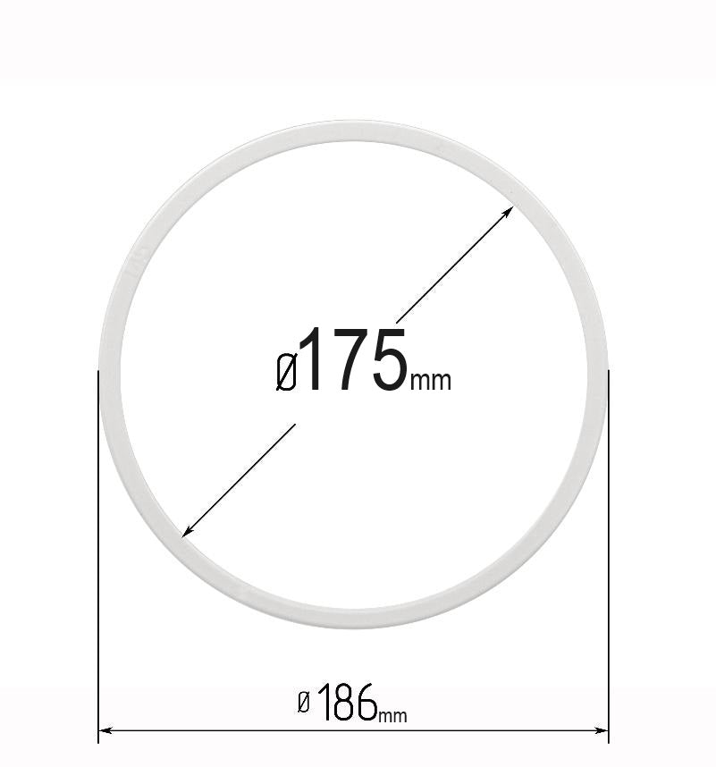 D6.94" (175 mm) Stretch Ceilings Reinforcement Circle Rings/Protective ...