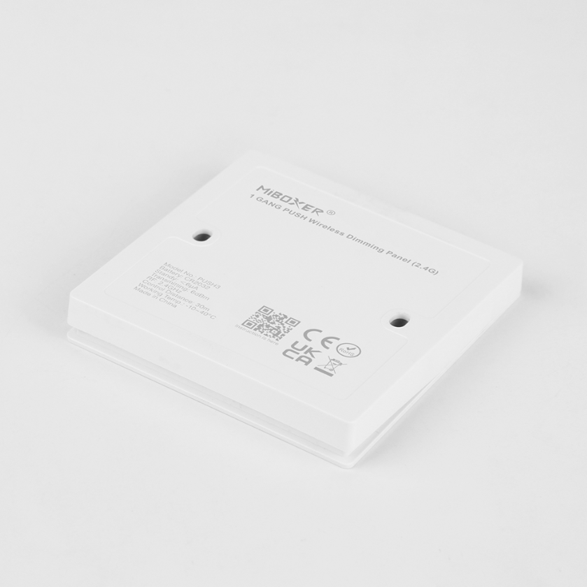 PUSH3 - 1 GANG PUSH Wireless Dimming Panel (2.4GHz) – CEILEX INC